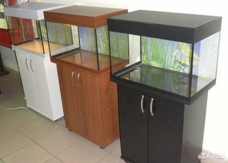 Аквариум от 50 литров + тумба, новые. Москва