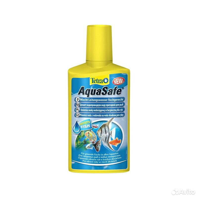 Tetra aquasafe 500ml для воды в аквариуме