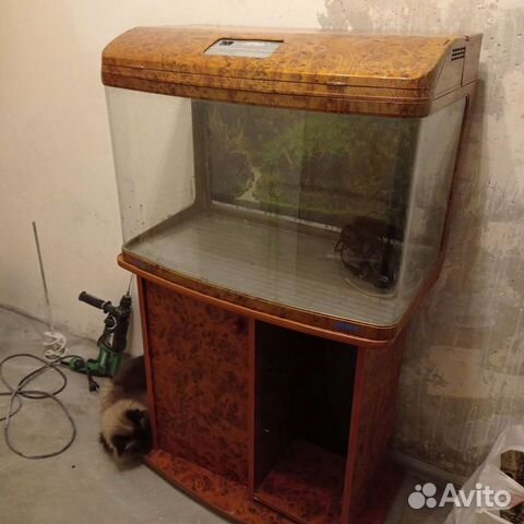 Аквариум с тумбой jebo r375 143 л