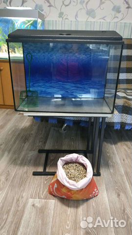 Аквариум на 70л