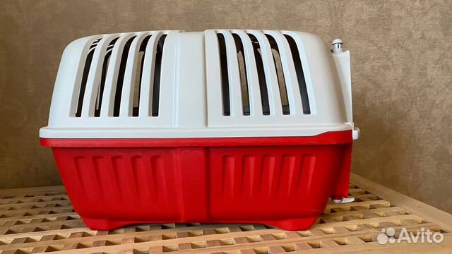 Переноска для кошек пластиковая