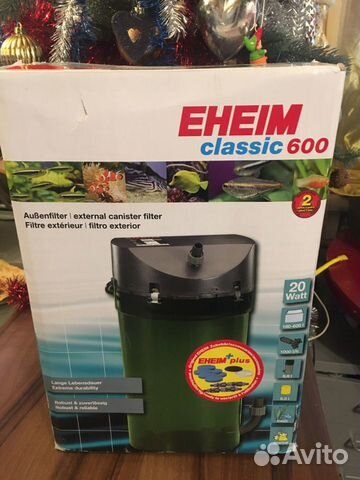 Внешний фильтр Eheim classic 600(Typ 2217)