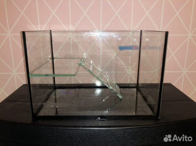 Аквариум-черепашник 12л с крышкой