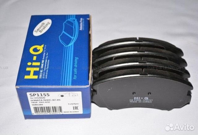 Колодки тормозные передние Hyundai/Kia купить в Санкт-Петербурге ...
