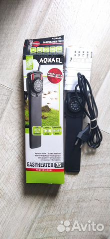 Терморегулятор для аквариума Aquael 75W. Новый