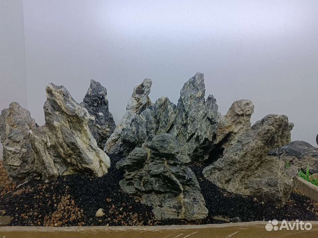 Серая гора декор аквариумные