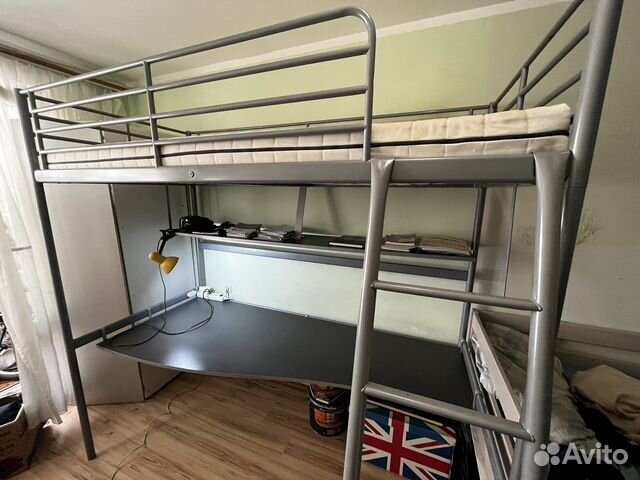 Кровать-чердак IKEA Б/У купить в Москве | Товары для дома и дачи | Авито