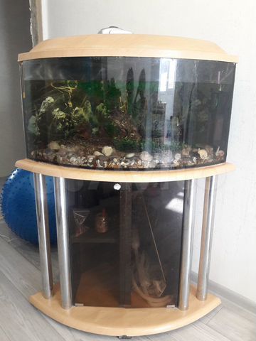 Аквариум с тумбой