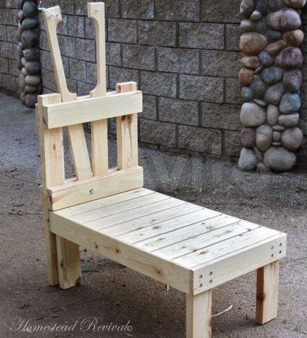 Станок для дойки коз