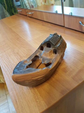 Декор для аквариума "Лодка"